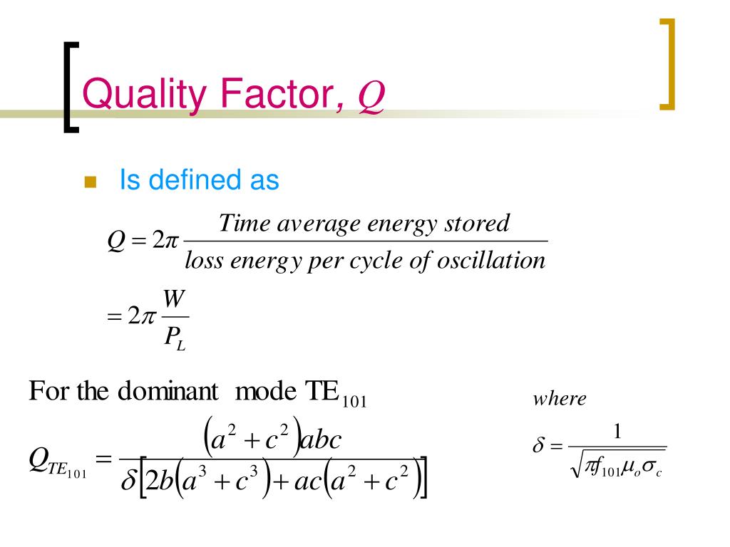 What Is The Q Value Quality Factor of A Crystal Unit What Is The Q Value Quality Factor of A Crystal Unit