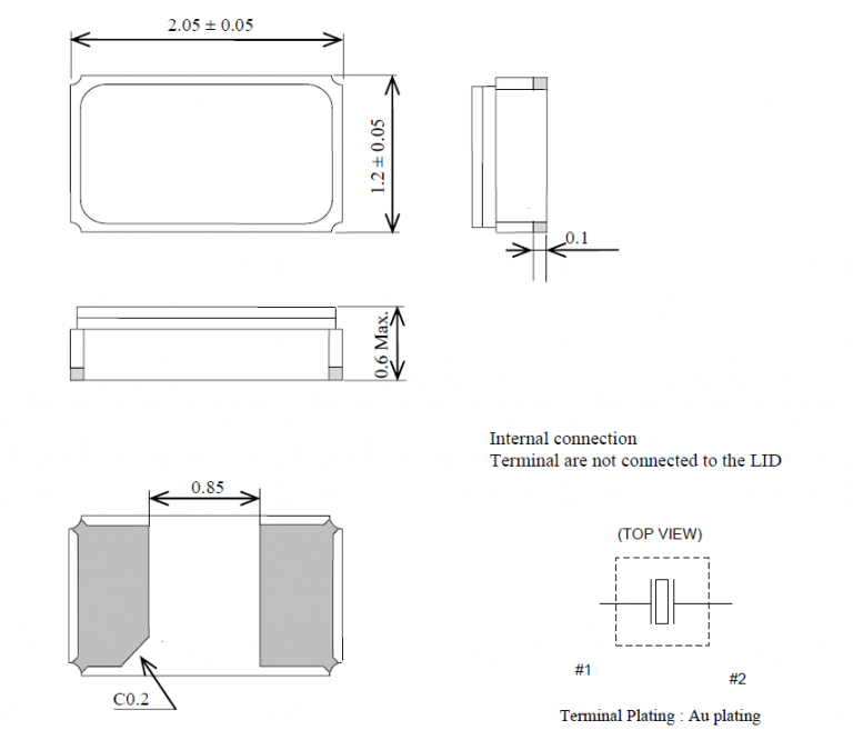 车规级RTC晶振32.768KHz-FC2012AN规格书及使用说明 | 深圳市晶诺威科技有限公司