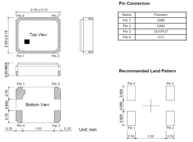 ±0.5PPM TXC 温补晶振TCXO2520 26MHZ 7L26002009规格 | 深圳市晶诺威科技有限公司