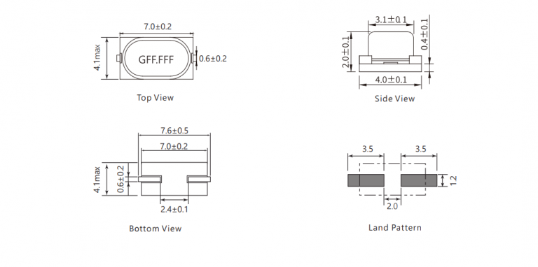 常用无源晶振封装尺寸：49S/49SMD/M49SMD及49U | 深圳市晶诺威科技有限公司